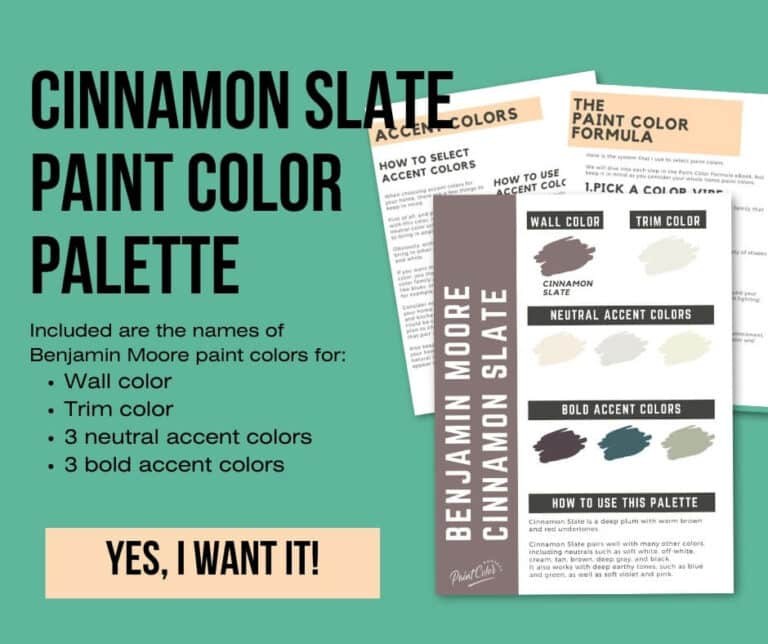 Benjamin Moore Cinnamon Slate: A Complete Color Review - The Paint ...