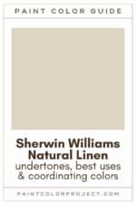 Sherwin Williams Natural Linen: Complete Color Review - The Paint Color ...