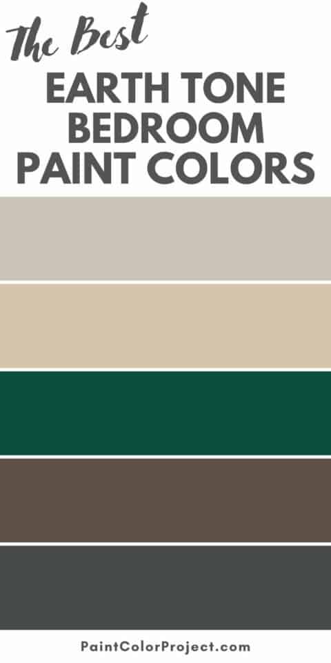 Best Earth Tone Bedroom Paint Colors - The Paint Color Project