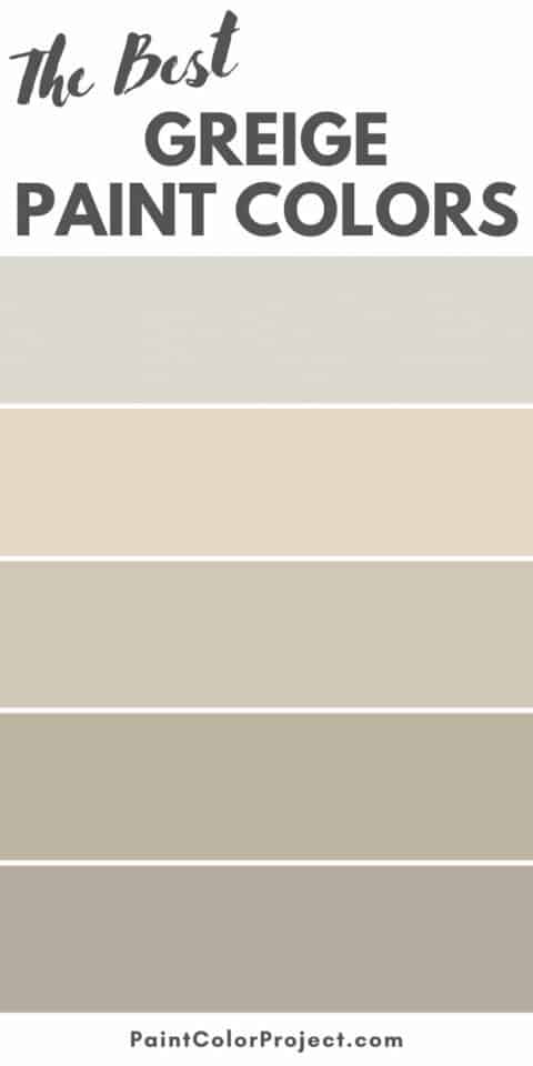 The Best Greige Paint Colors for Your Home - The Paint Color Project