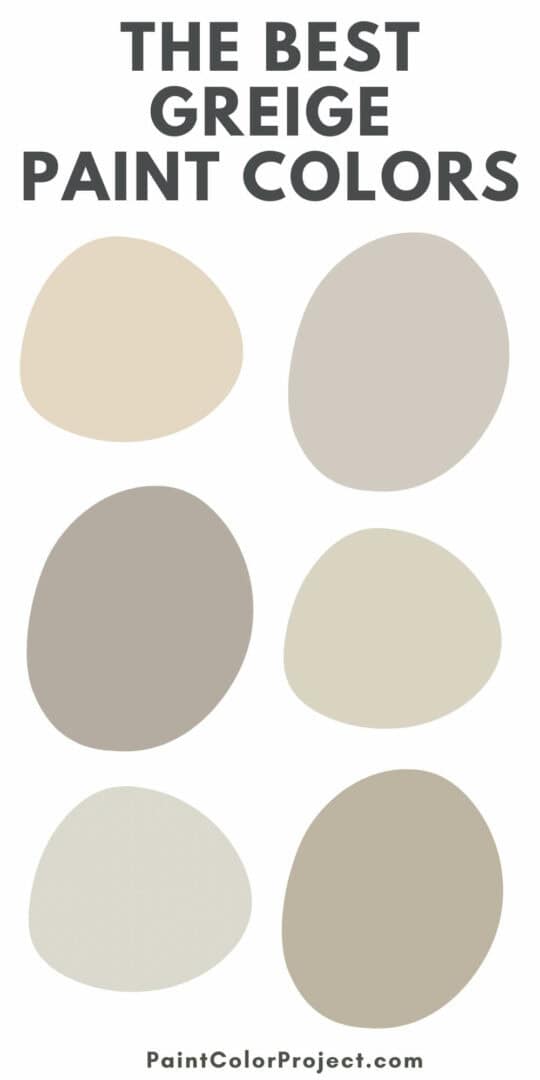 The Best Greige Paint Colors for Your Home - The Paint Color Project