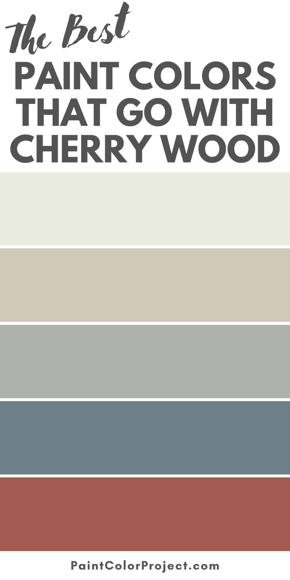 Paint Colors That Go With Cherry Wood - The Paint Color Project
