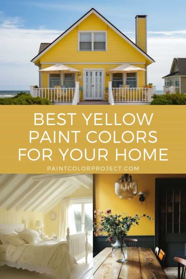 The Best Yellow Paint Colors for Your Home - The Paint Color Project