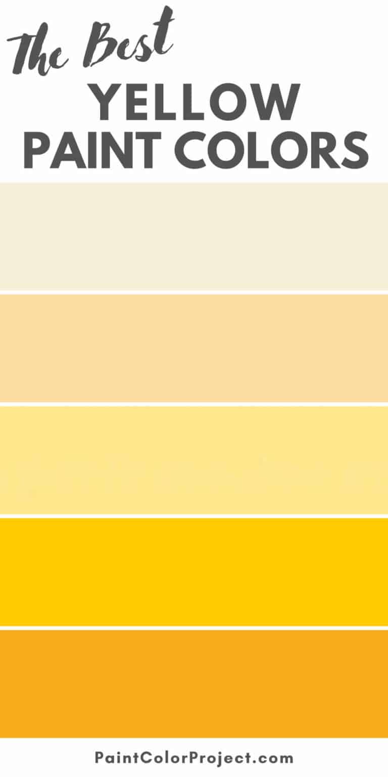 The Best Yellow Paint Colors for Your Home - The Paint Color Project