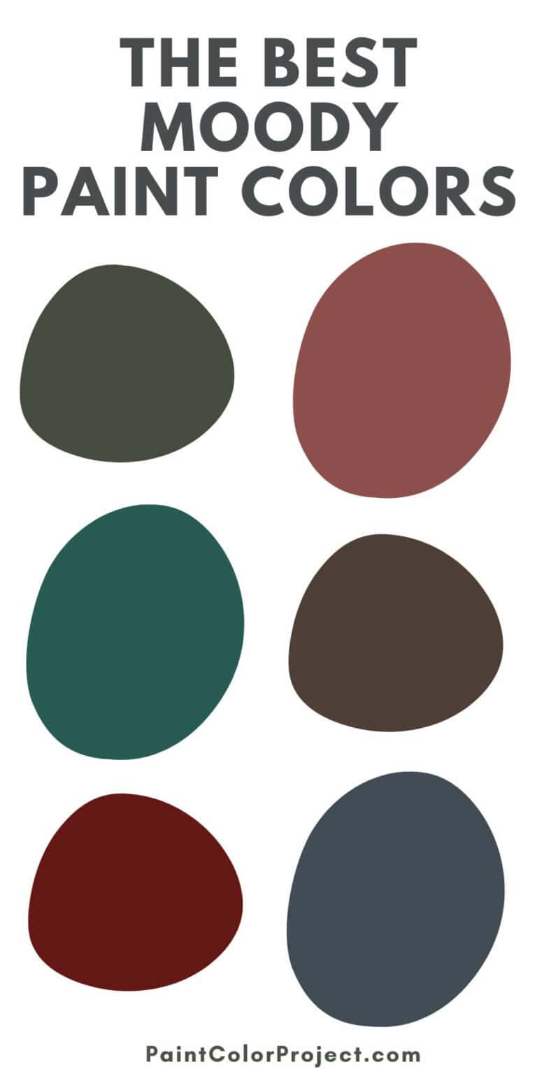 The Best Moody Paint Colors for Your Home - The Paint Color Project