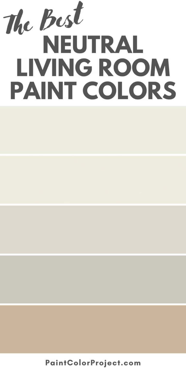 Best Neutral Living Room Paint Colors - The Paint Color Project