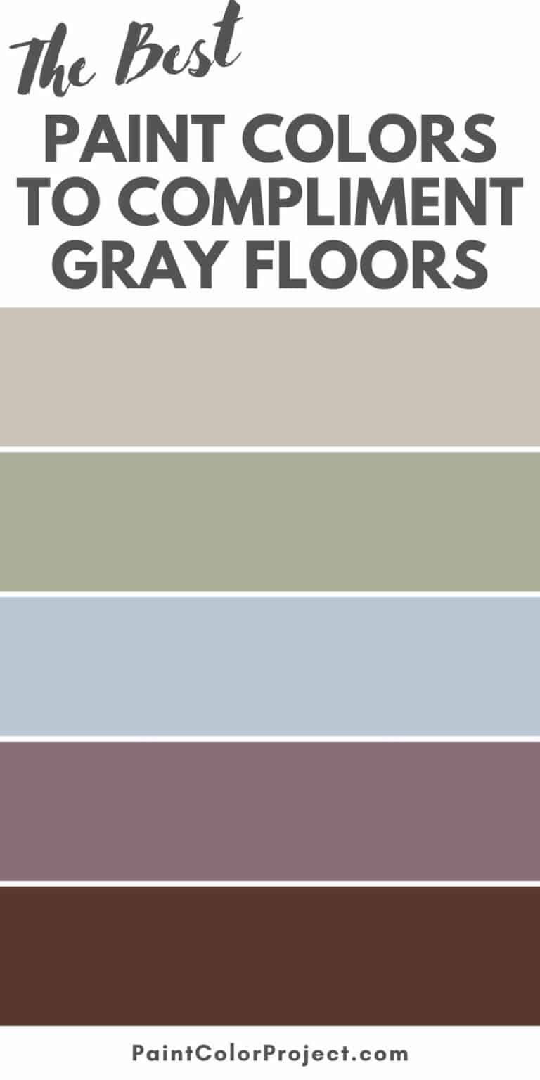 Best Paint Colors to Compliment Gray Floors: A Quick Guide - The Paint ...