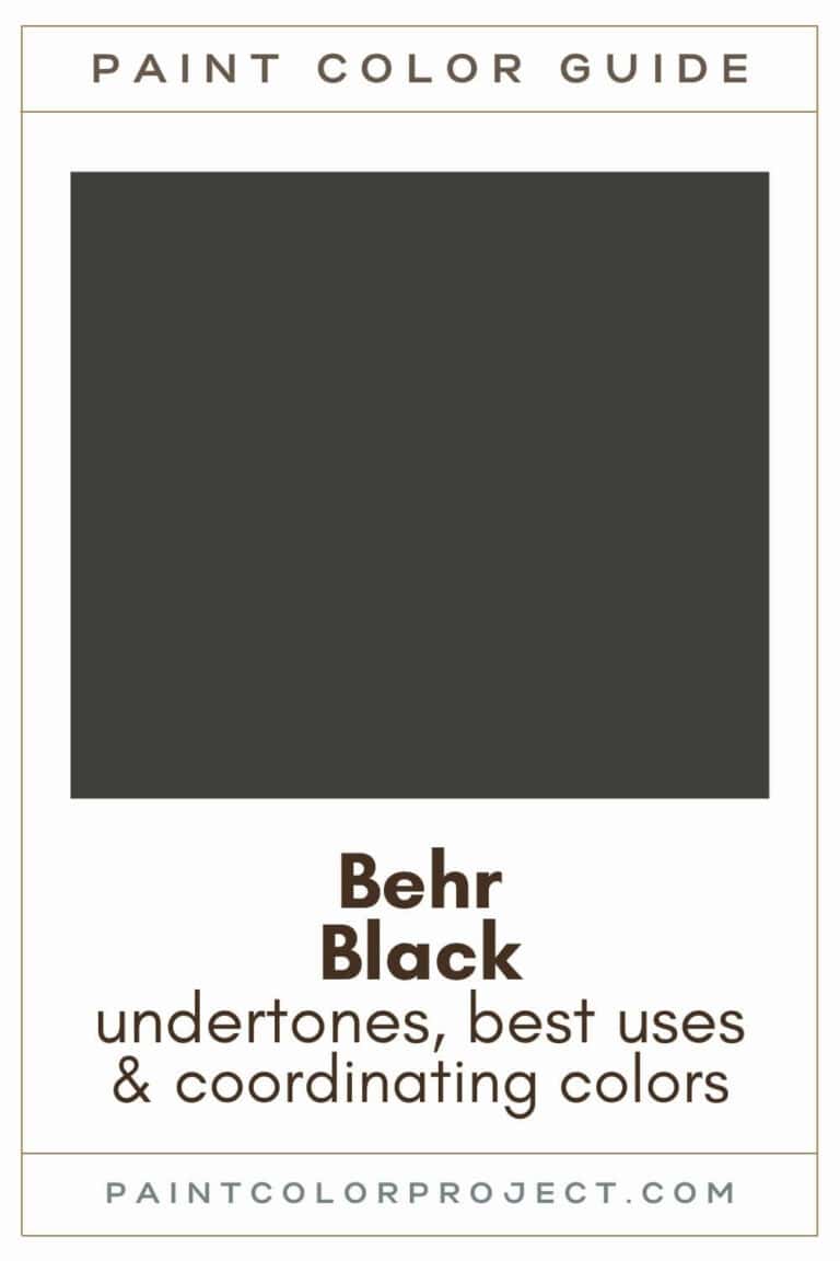 Benjamin Moore Black Beauty: a complete color review - The Paint Color ...