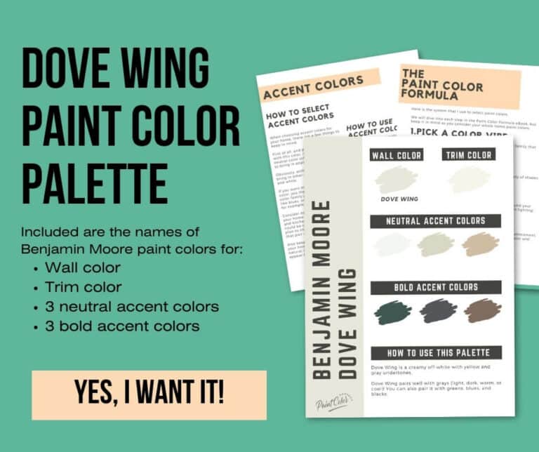 Benjamin Moore Dove Wing: A Complete Color Review - The Paint Color Project