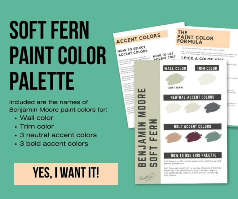 Benjamin Moore Soft Fern: A Complete Color Review - The Paint Color Project