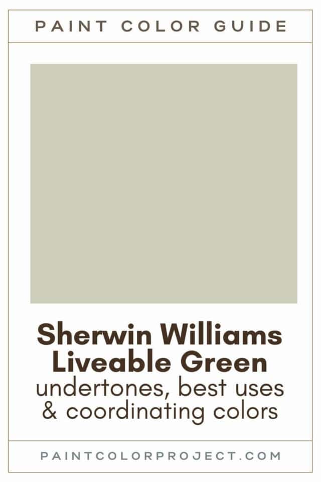 Sherwin Williams Liveable Green: A Complete Color Review - The Paint ...