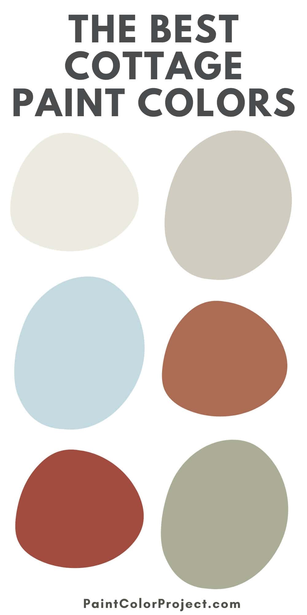 Best Cottage Paint Colors for Your Home - The Paint Color Project