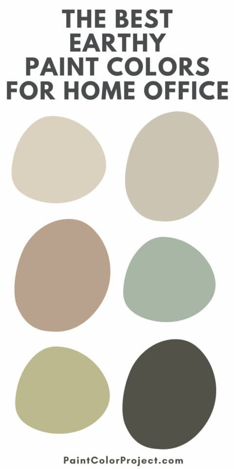 The Best Moody Office Paint Colors - The Paint Color Project