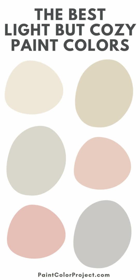Best Light but Cozy Paint Colors for a Welcoming Home - The Paint Color ...
