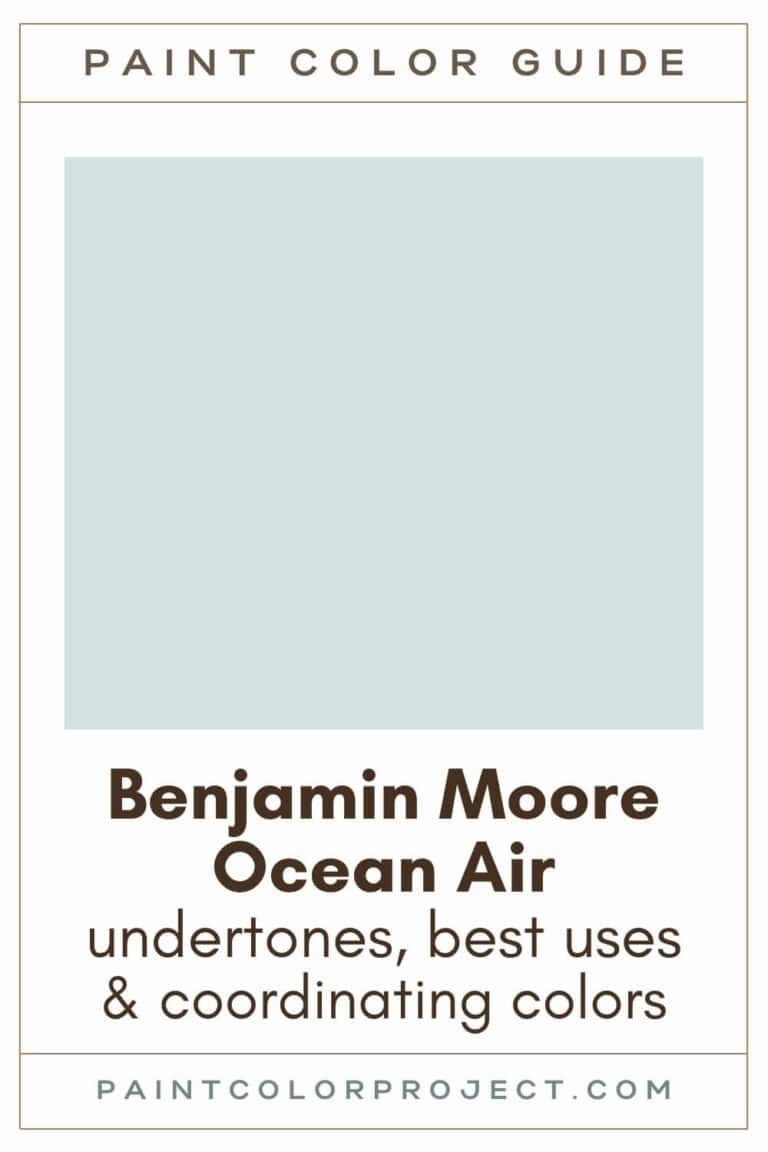 Benjamin Moore Ocean Air: A Complete Color Review - The Paint Color Project