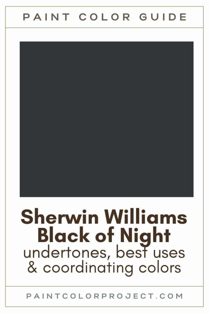Sherwin Williams Black Magic: Complete Color Review - The Paint Color ...