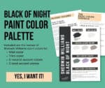 Sherwin Williams Black of Night: A Complete Color Review - The Paint ...