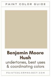 Benjamin Moore Hush: A Complete Color Review - The Paint Color Project
