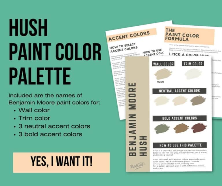 Benjamin Moore Hush: A Complete Color Review - The Paint Color Project