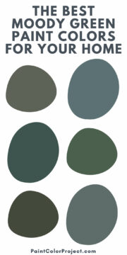 Best Moody Green Paint Colors for Your Home - The Paint Color Project