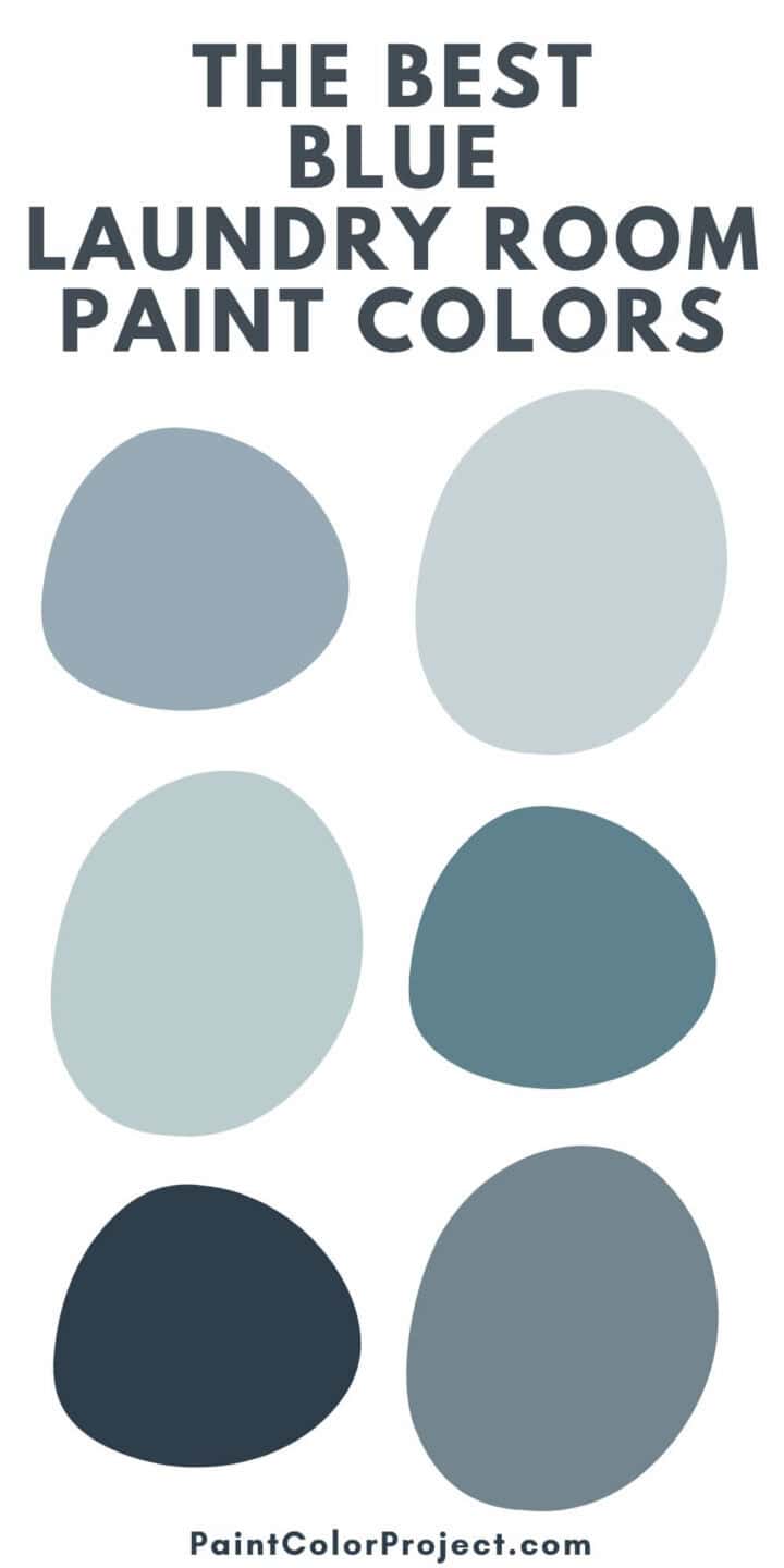 Best Blue Laundry Room Paint Colors - The Paint Color Project