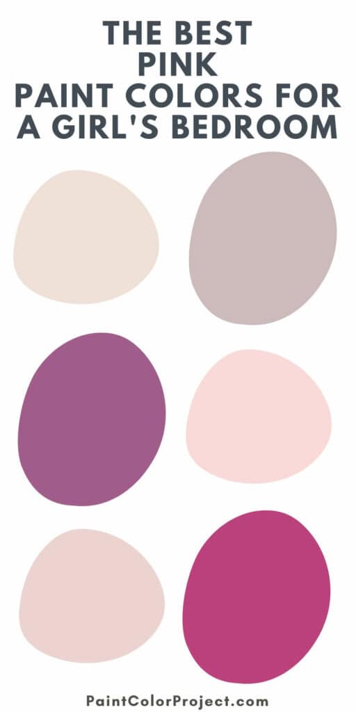 Best Pink Paint Colors for a Girls Bedroom - The Paint Color Project