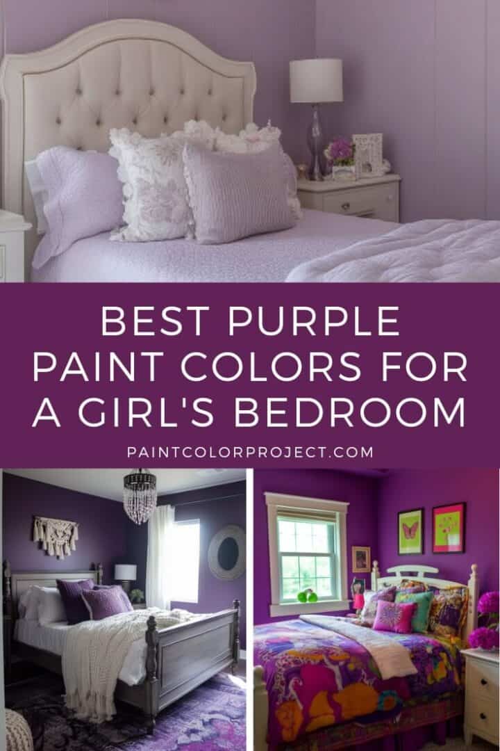 Best Purple Paint Colors for a Girl's Bedroom - The Paint Color Project