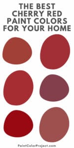 The Best Cherry Red Paint Colors - The Paint Color Project