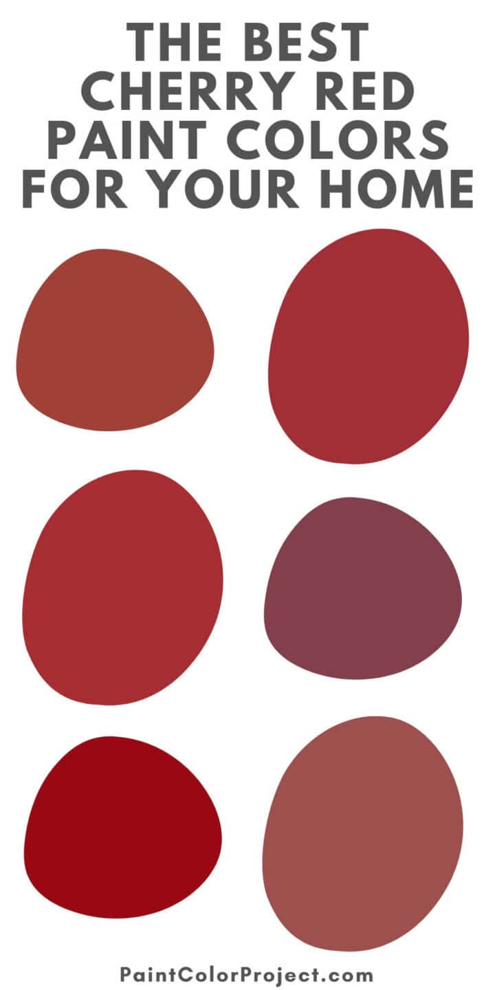 The Best Cherry Red Paint Colors - The Paint Color Project