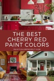 The Best Cherry Red Paint Colors - The Paint Color Project