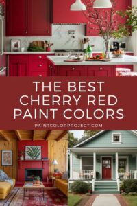 The Best Cherry Red Paint Colors - The Paint Color Project