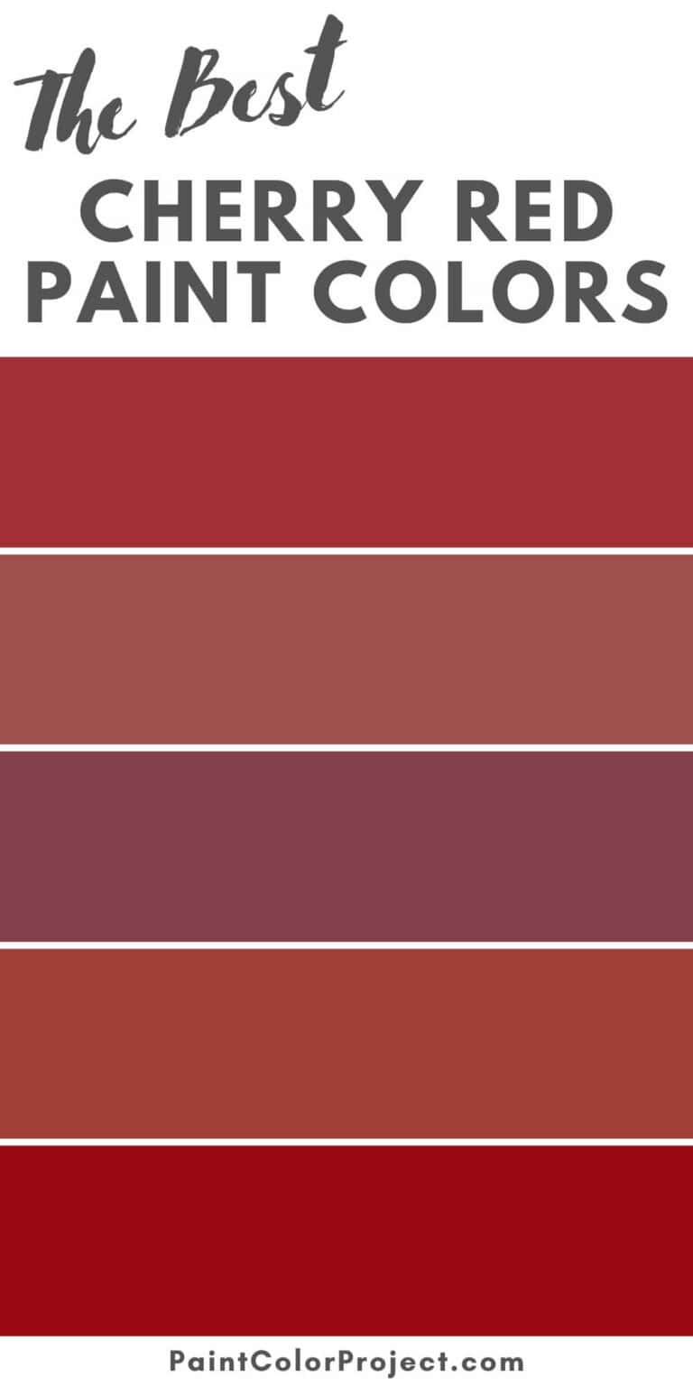 The Best Cherry Red Paint Colors - The Paint Color Project