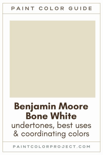 Benjamin Moore Bone White: A Complete Color Review - The Paint Color ...