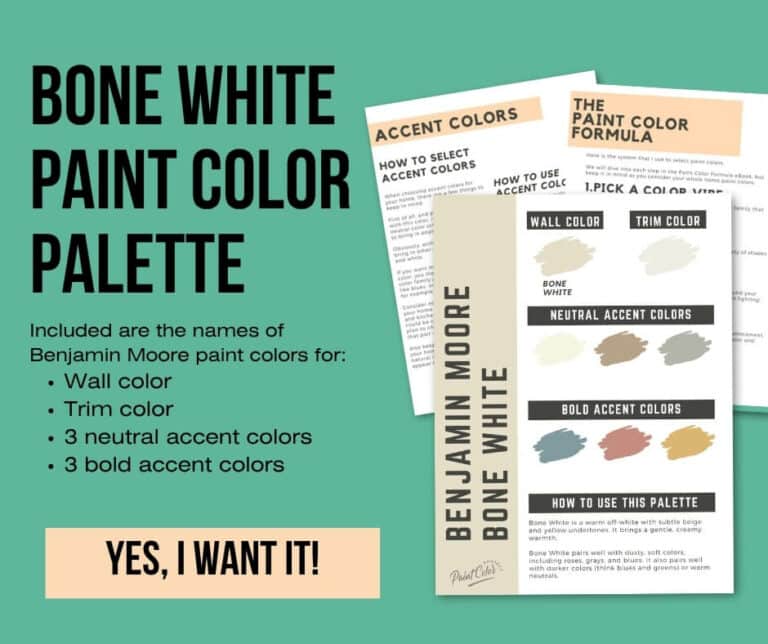 Benjamin Moore Bone White: A Complete Color Review - The Paint Color ...