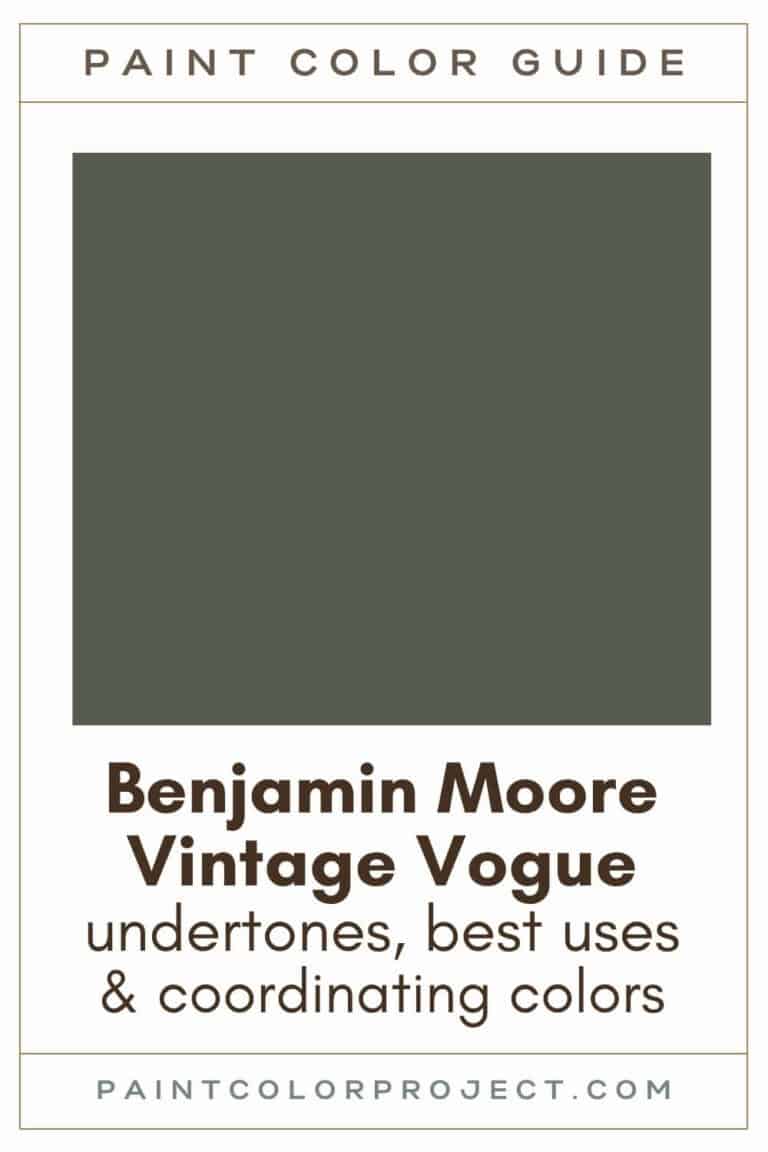 Benjamin Moore Vintage Vogue: A Complete Color Review - The Paint Color ...