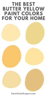 The Best Butter Yellow Paint Colors - The Paint Color Project
