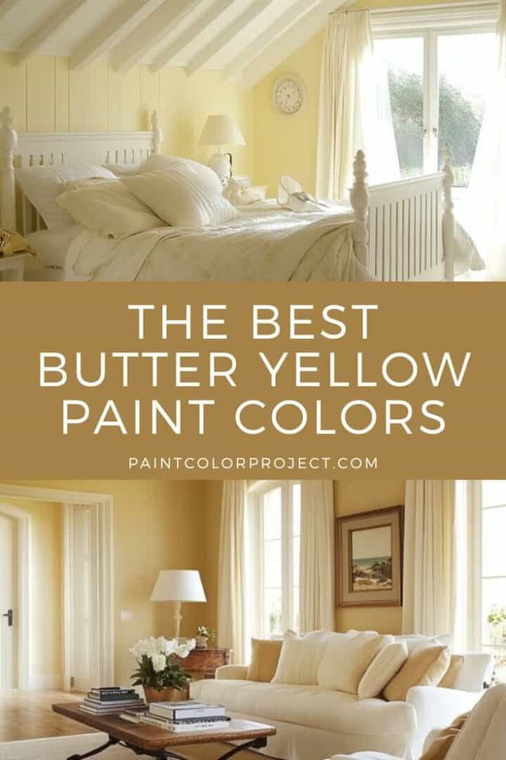 The Best Butter Yellow Paint Colors - The Paint Color Project