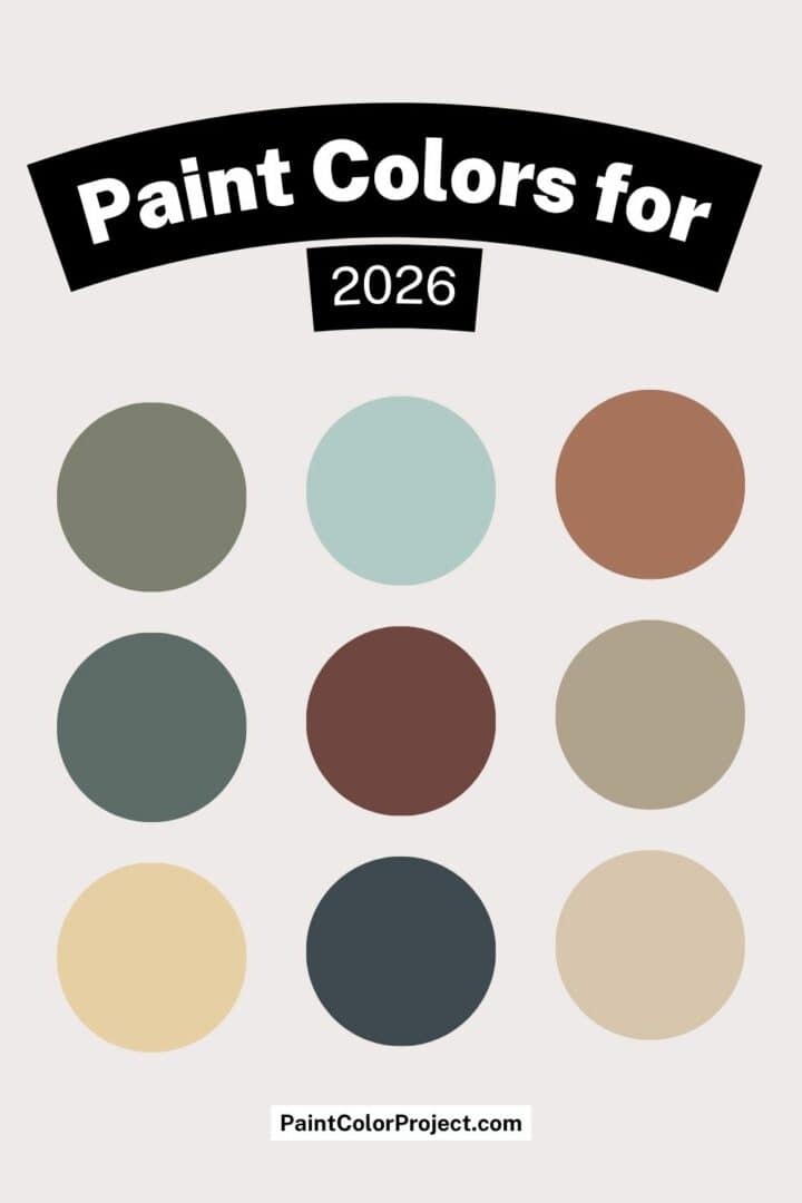 The Top Paint Color Trends for 2026 - The Paint Color Project