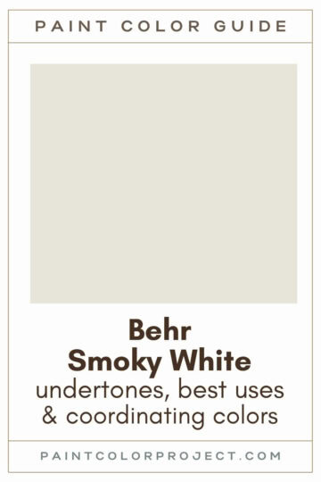 Behr Smoky White: Complete Color Review - The Paint Color Project