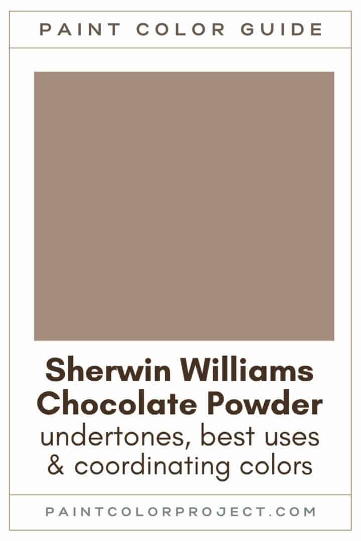 Sherwin Williams Chocolate Powder: Complete Color Review - The Paint ...