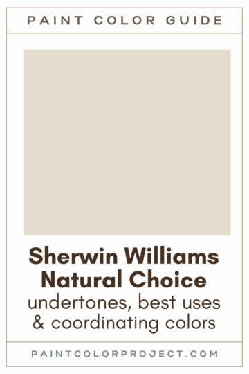 Sherwin Williams Natural Choice: Complete Color Review - The Paint ...