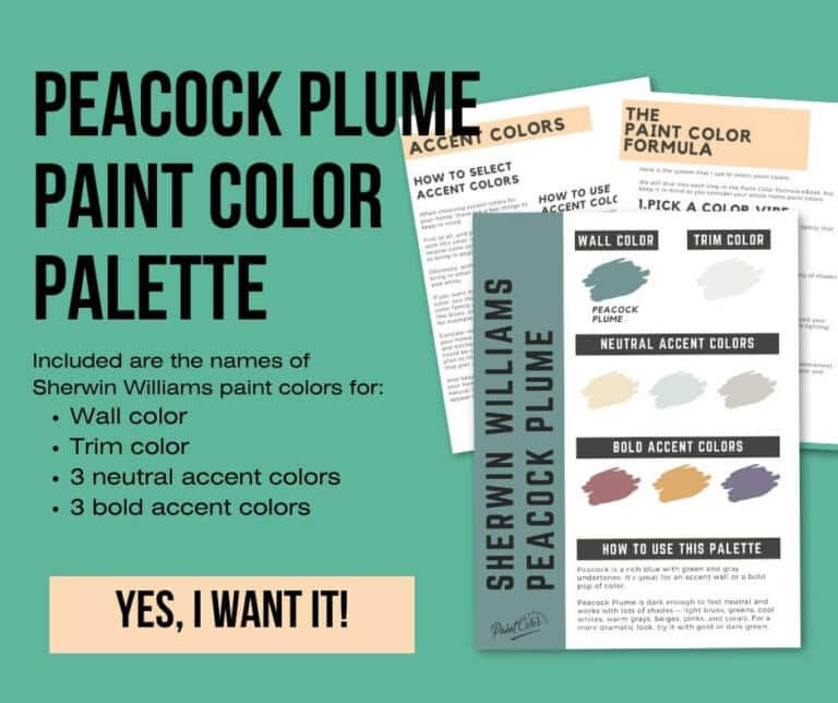 Sherwin Williams Peacock Plume: Complete Color Review - The Paint Color ...