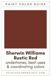 Sherwin Williams Rustic Red: Complete Color Review - The Paint Color Project