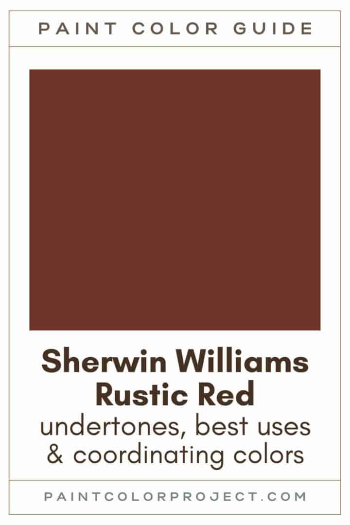 Sherwin Williams Rustic Red: Complete Color Review - The Paint Color ...
