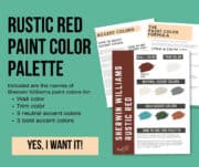 Sherwin Williams Rustic Red: Complete Color Review - The Paint Color Project
