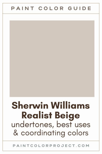 Sherwin Williams Realist Beige: Complete Color Review - The Paint Color ...