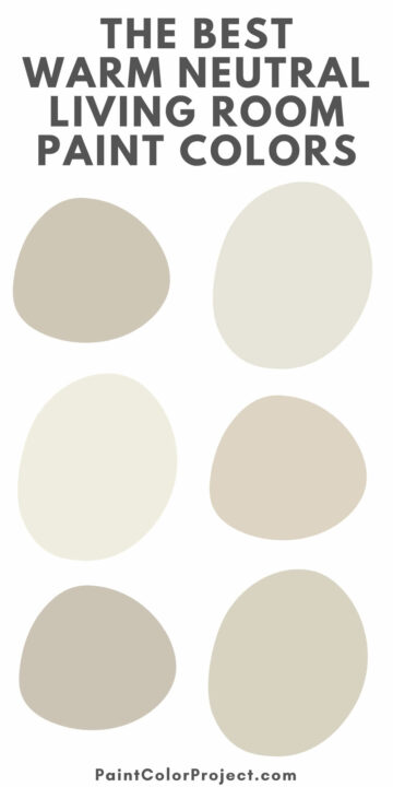 Best Warm Neutral Living Room Paint Colors - The Paint Color Project
