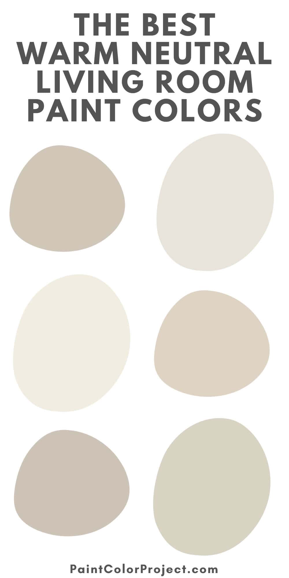 Best Warm Neutral Living Room Paint Colors - The Paint Color Project