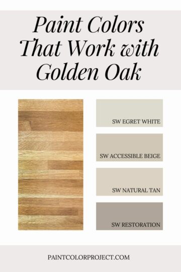 How to Style Golden Oak: Paint & Decor That Actually Work - The Paint ...
