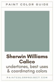 Sherwin Williams Calico: Complete Color Review - The Paint Color Project